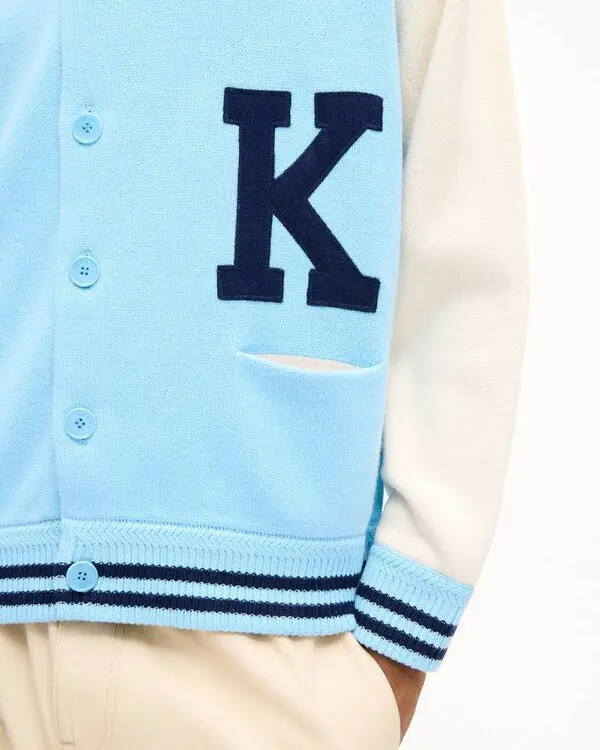 Kenzo Varsity Wool Cardigan