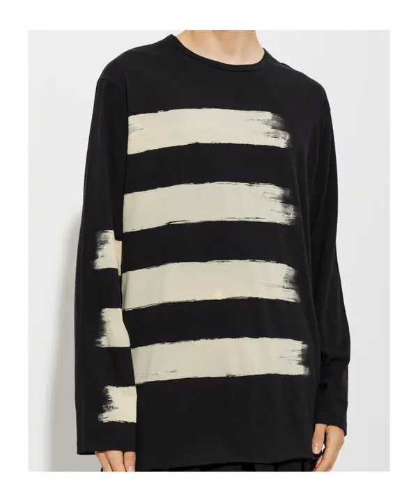 Yohji Yamamoto Crew Neck Long-sleeved T-shirt