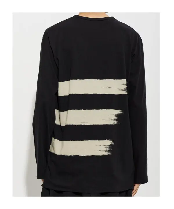 Yohji Yamamoto Crew Neck Long-sleeved T-shirt