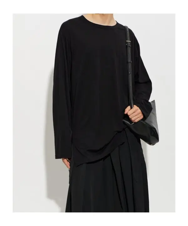 Yohji Yamamoto Crew Neck Long-sleeved T-shirt