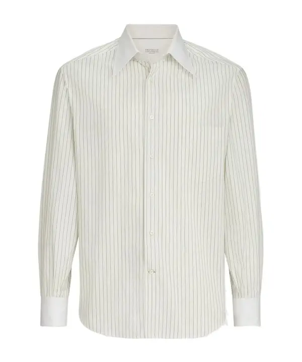 Brunello Cucinelli Striped Shirt