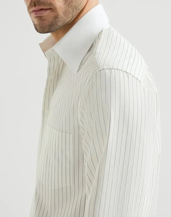 Brunello Cucinelli Striped Shirt