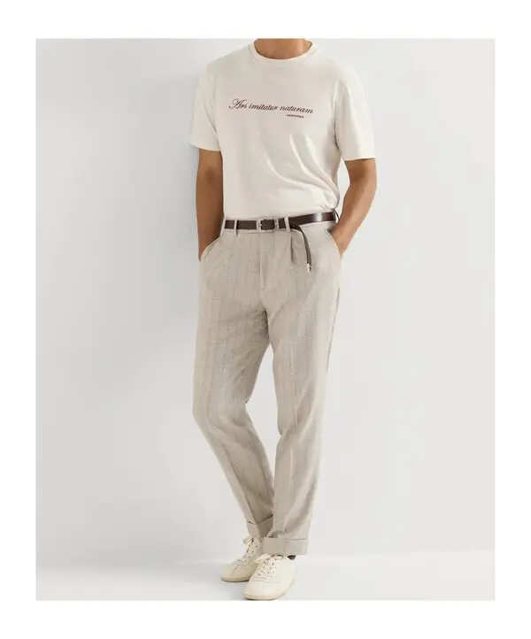 Brunello Cucinelli Casual Pants With Belt Loops