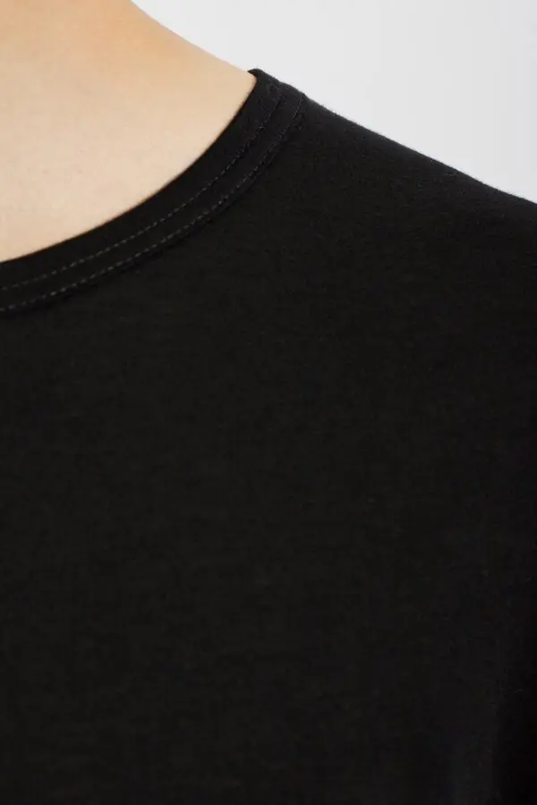 Yohji Yamamoto Crew Neck Short-sleeved T-shirt