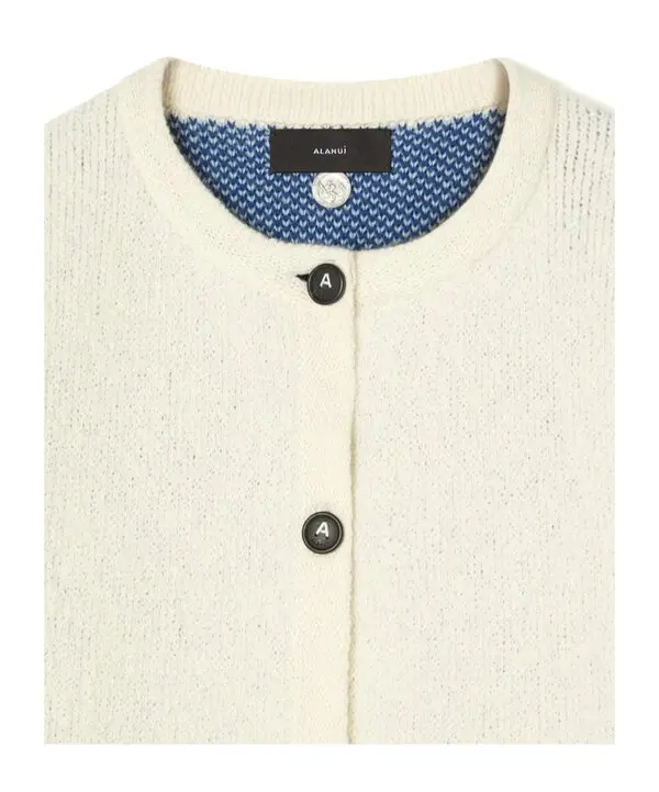 Alanui Island Roots Foulard Jacquard Knit Jacket