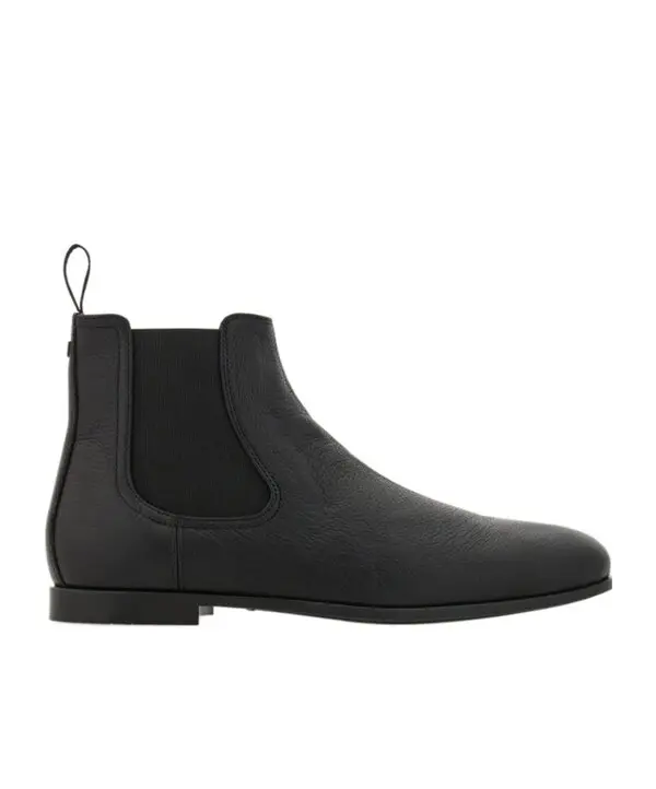 FERRAGAMO Calfskin Suede Chelsea Boot