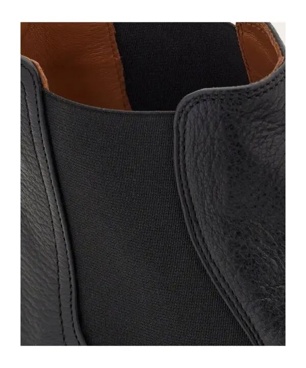 FERRAGAMO Calfskin Suede Chelsea Boot