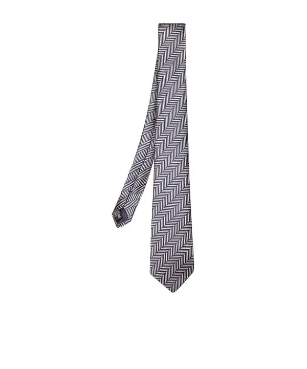 Giorgio Armani Geometric-pattern Tie