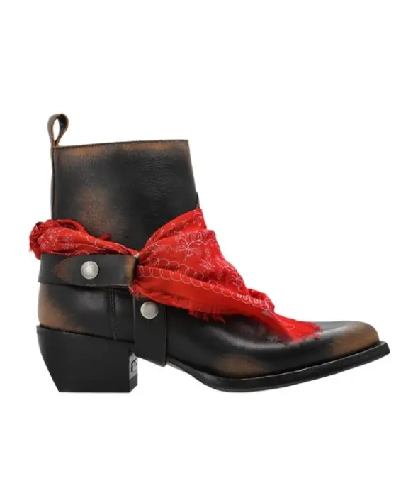 GOLDEN GOOSE Square-toe Ankle Boots