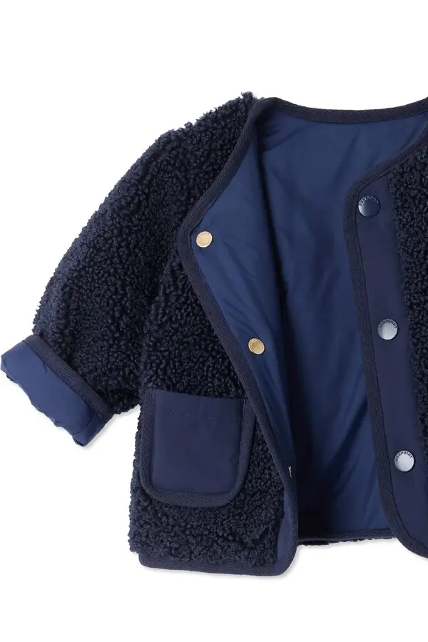 Bonpoint Reversible Borg Jacket