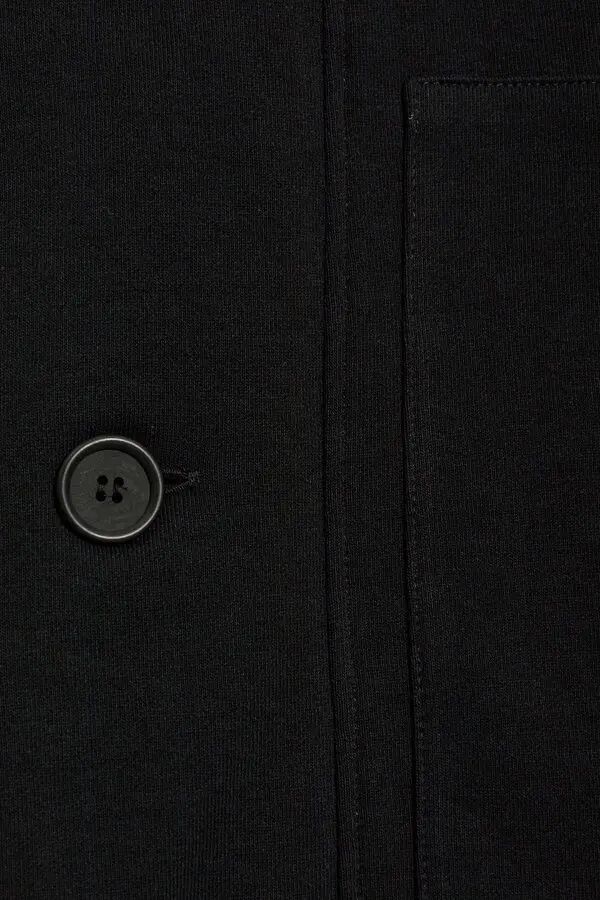 Yohji Yamamoto Long-sleeved Hooded Jacket