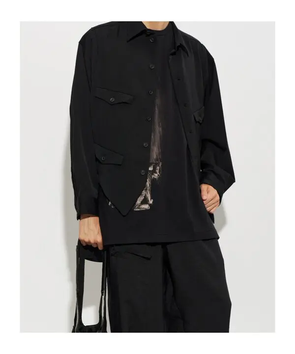 Yohji Yamamoto Oversized Graphic T-shirt