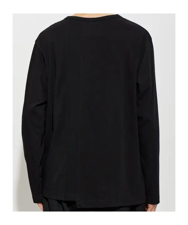 Yohji Yamamoto Panelled Long Sleeve T-shirt