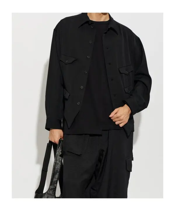 Yohji Yamamoto Panelled Long Sleeve T-shirt