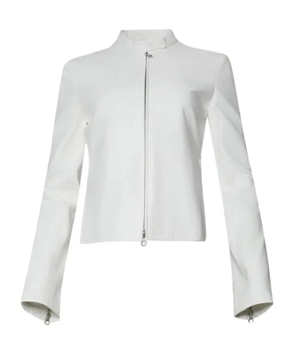 COURREGES Vinyl City Biker Jacket