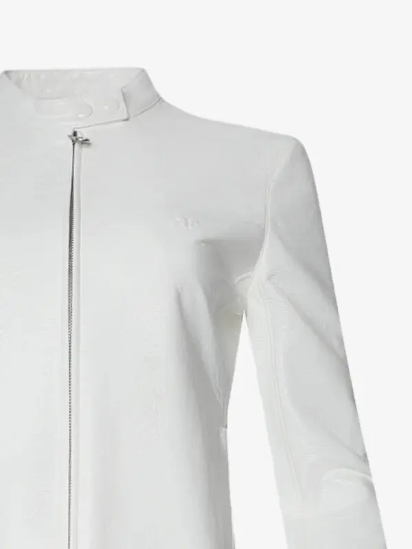 COURREGES Vinyl City Biker Jacket