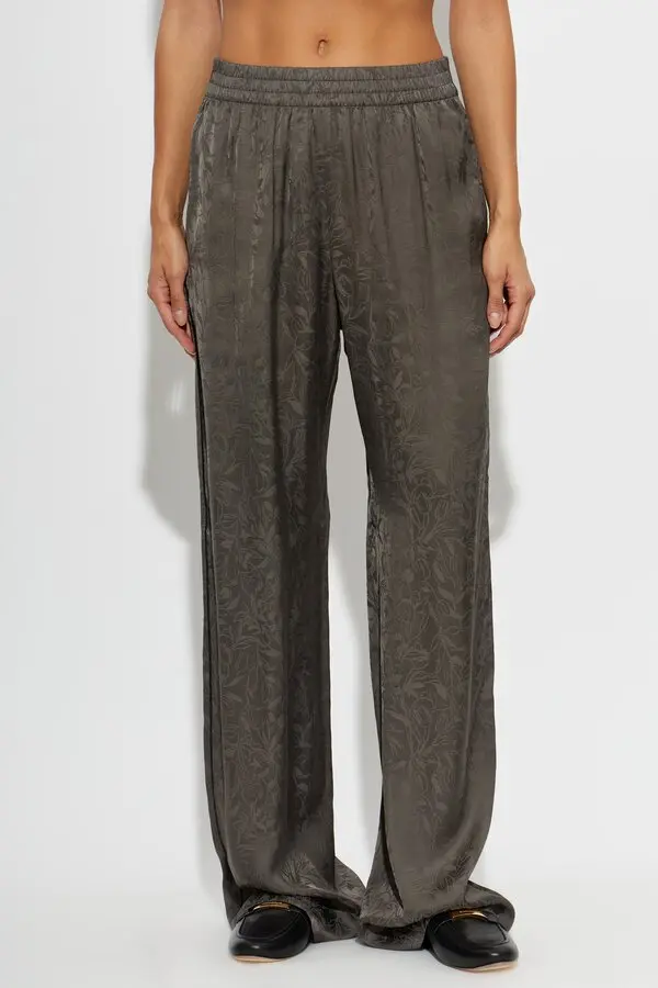 GOLDEN GOOSE Wide-leg Printed Trousers