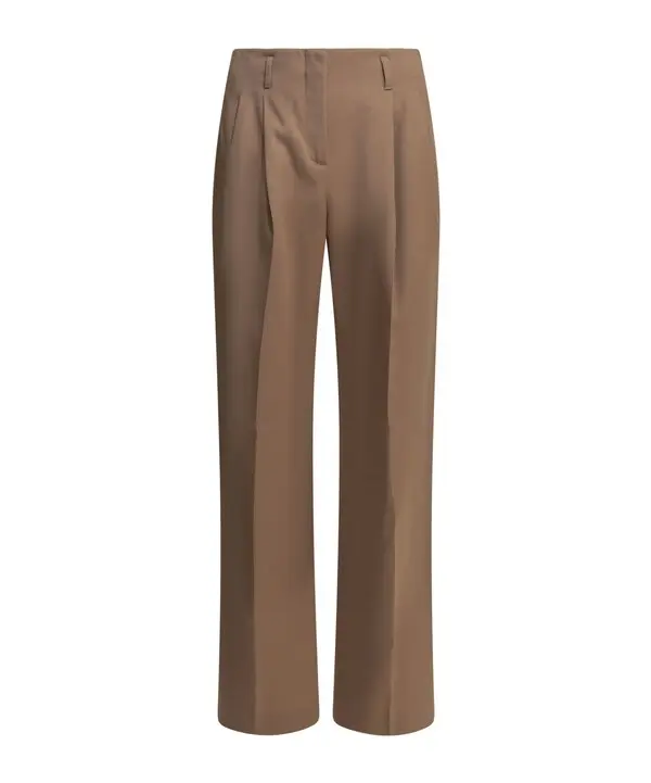GOLDEN GOOSE Wide Leg Tailored Trousers - Pink
