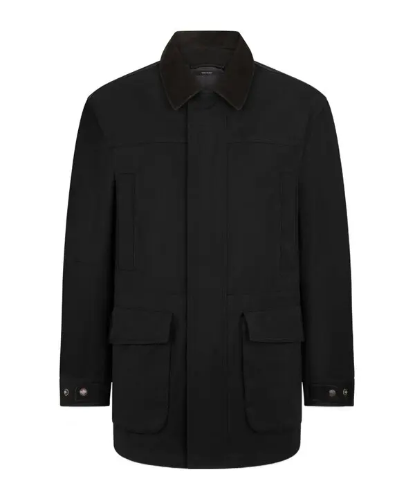 TOM FORD Twill Collar Field Jacket