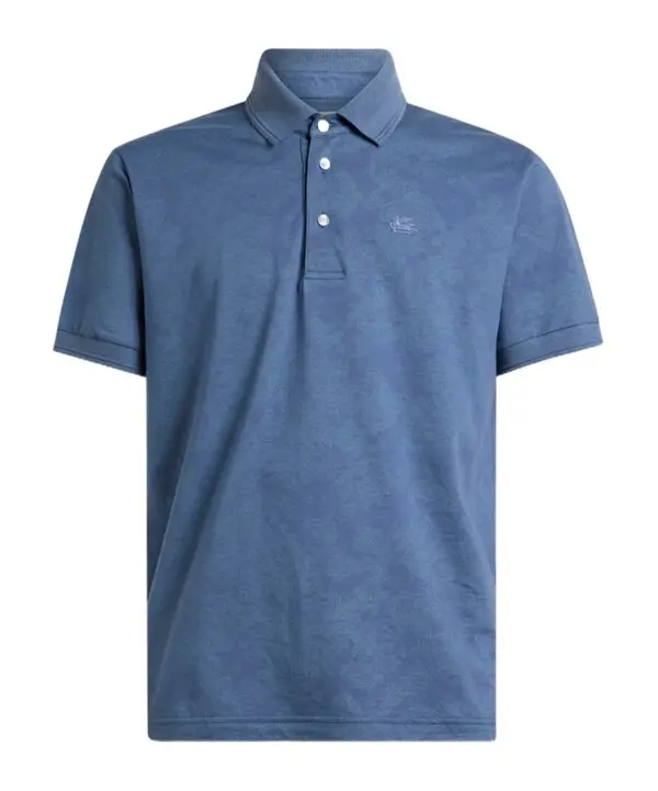 Etro Paisley-print Polo Shirt