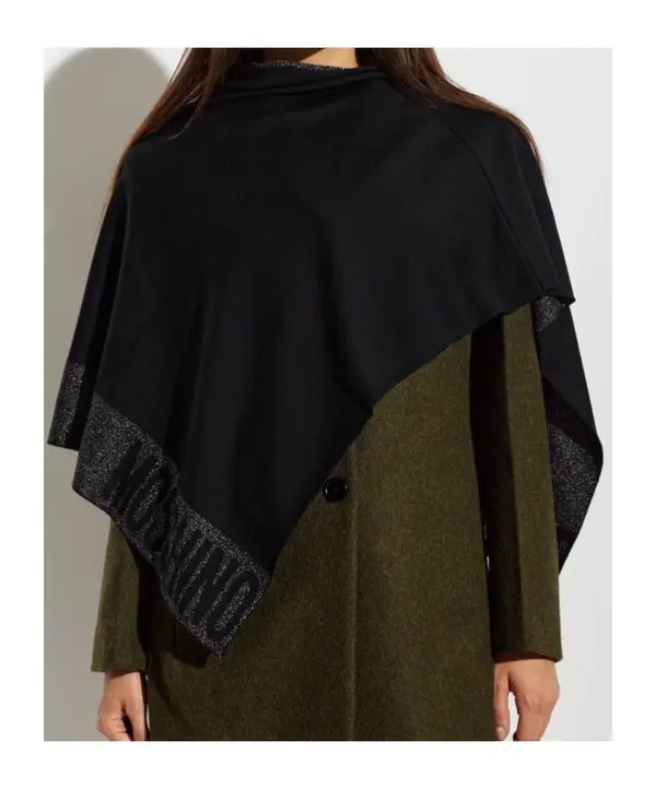Moschino Logo Shawl