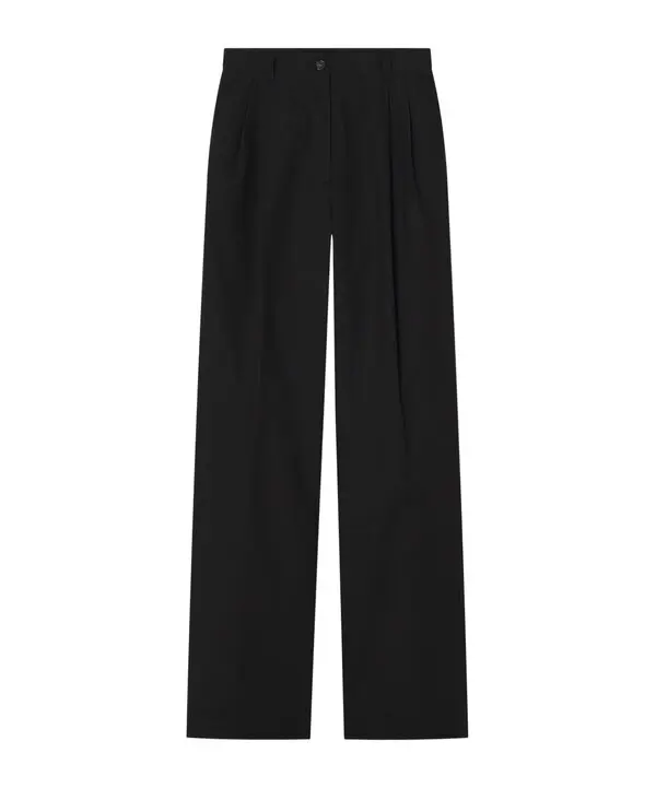 A.p.c. Ginny Pleated Trousers - Black