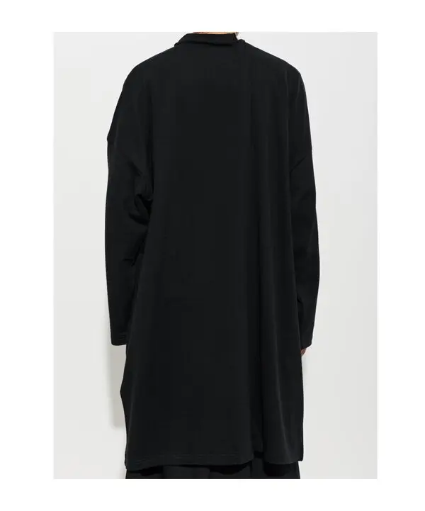 Yohji Yamamoto Buttoned Long Cardigan