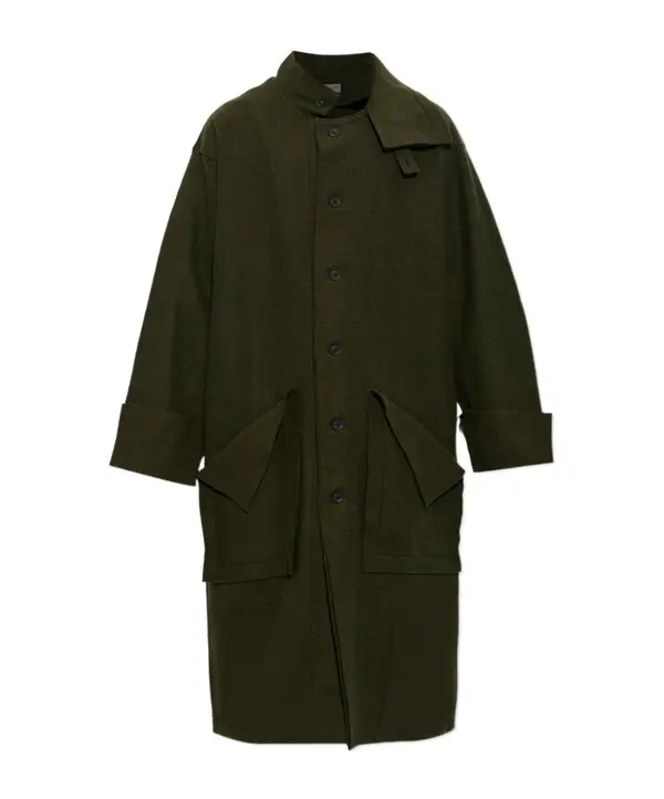 Yohji Yamamoto Long-sleeved Coat