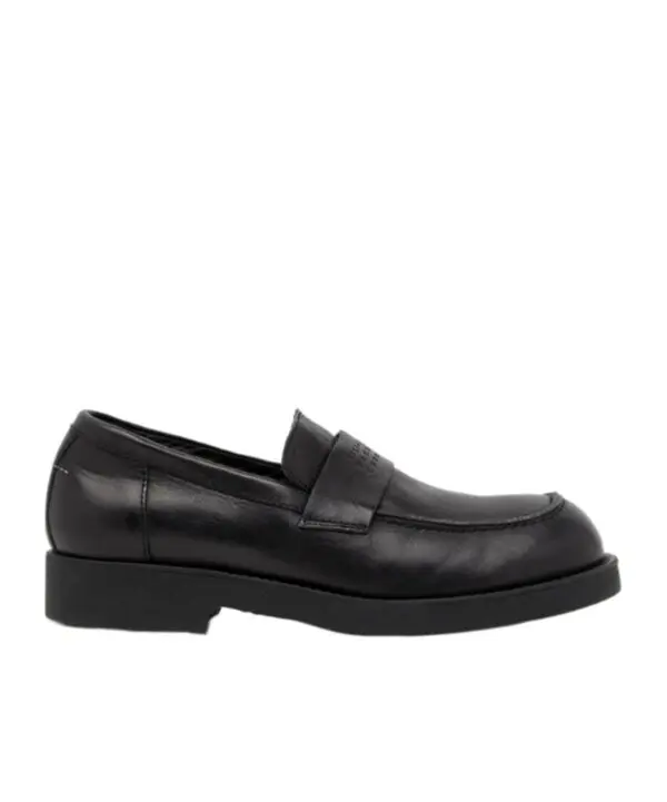 MAISON MARGIELA Biker Washed-suede Loafers
