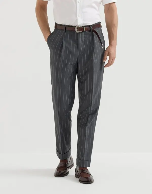 Brunello Cucinelli Pleated Trousers