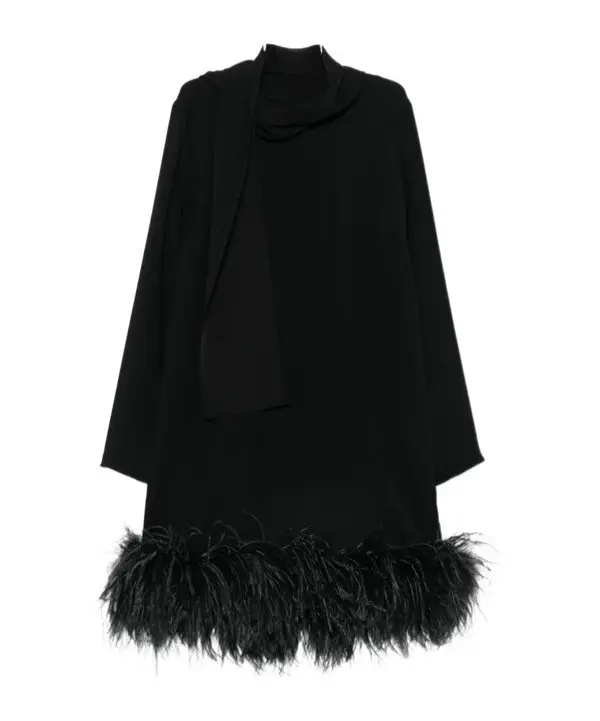 P.a.r.o.s.h Feather Trim Dress