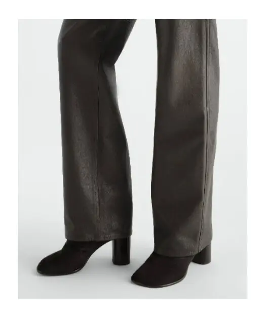 LEMAIRE 80mm Glove Heeled Ankle Boots In Pony-style Leather