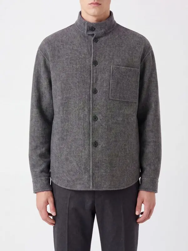 Giorgio Armani Long-sleeve Shirt Jacket
