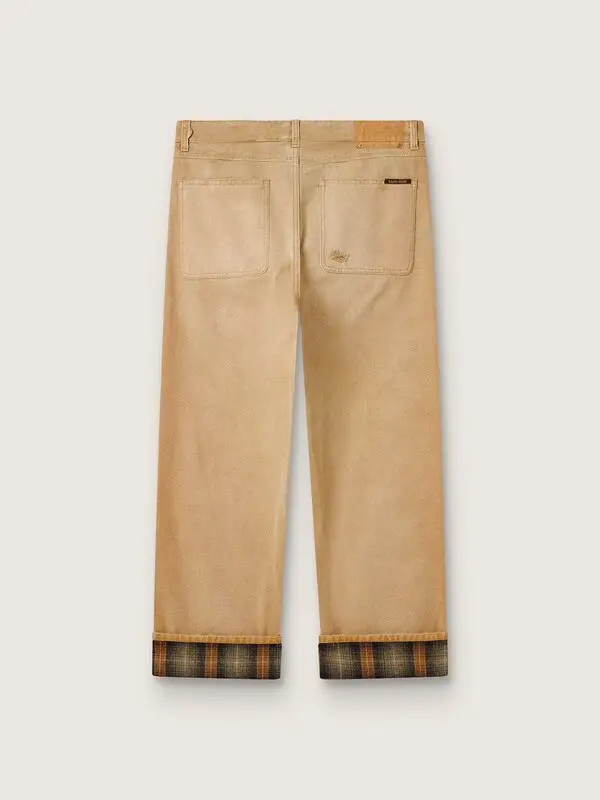GOLDEN GOOSE Gradient Cotton Canvas Trousers