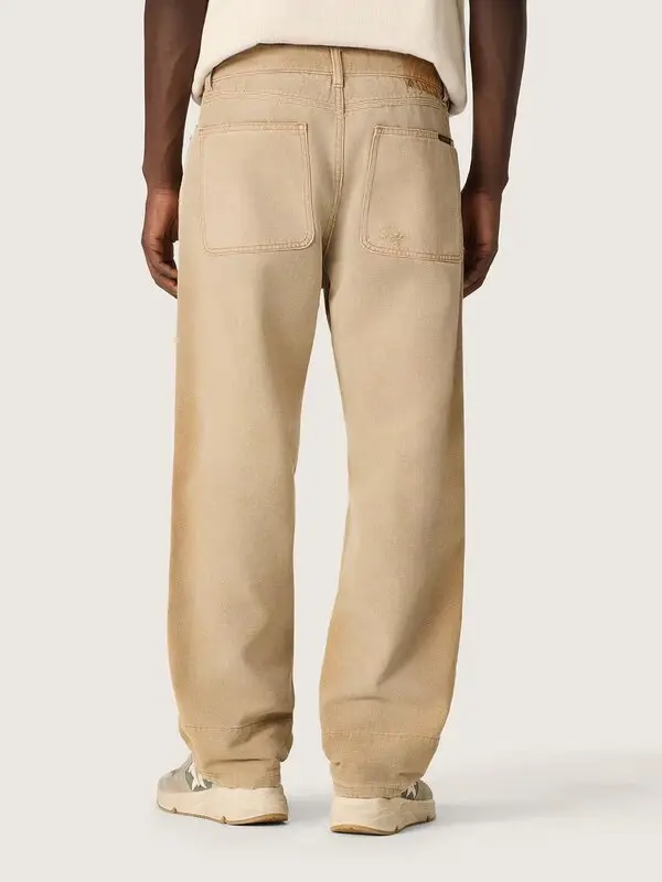 GOLDEN GOOSE Gradient Cotton Canvas Trousers