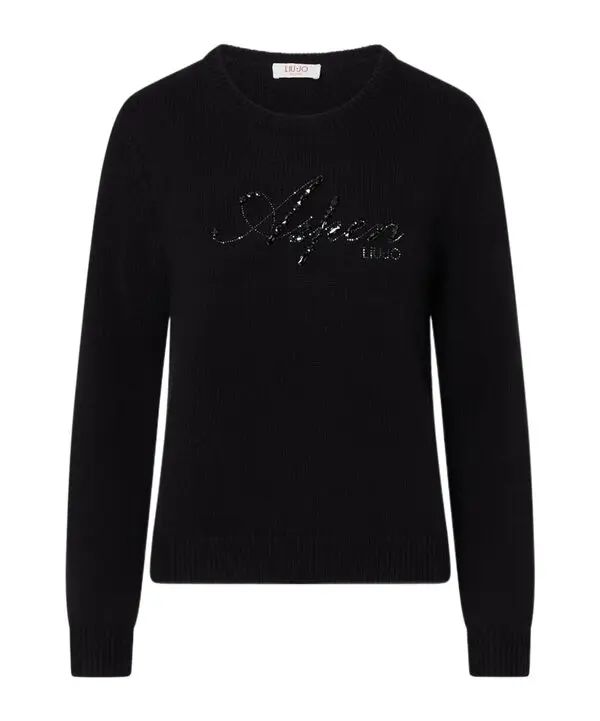 Liu Jo Gem-embroidered Sweater