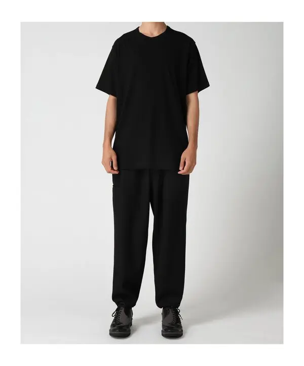 Yohji Yamamoto Soft Single Jersey Round Neck Ss Tee
