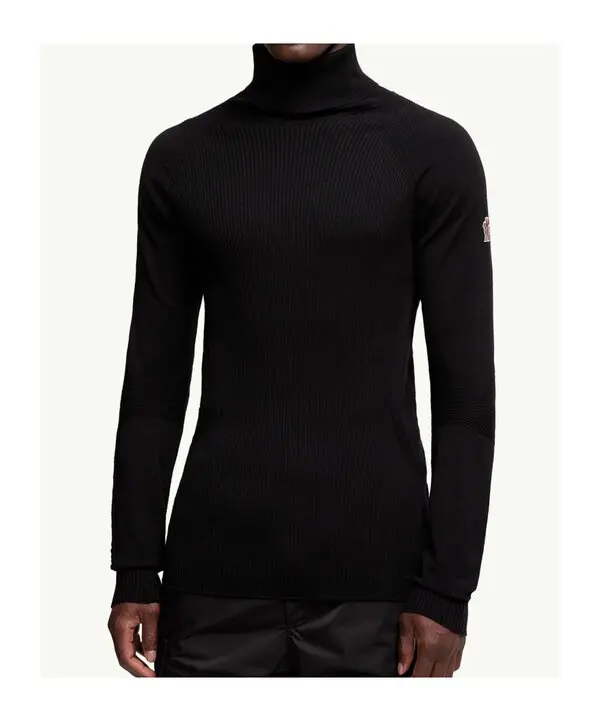 Moncler Wool Blend Turtleneck Sweater