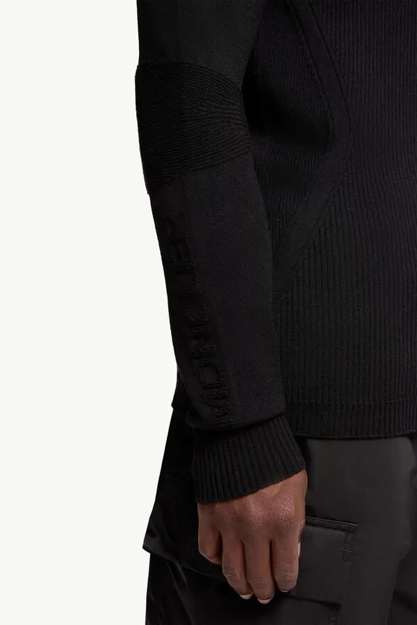 Moncler Wool Blend Turtleneck Sweater