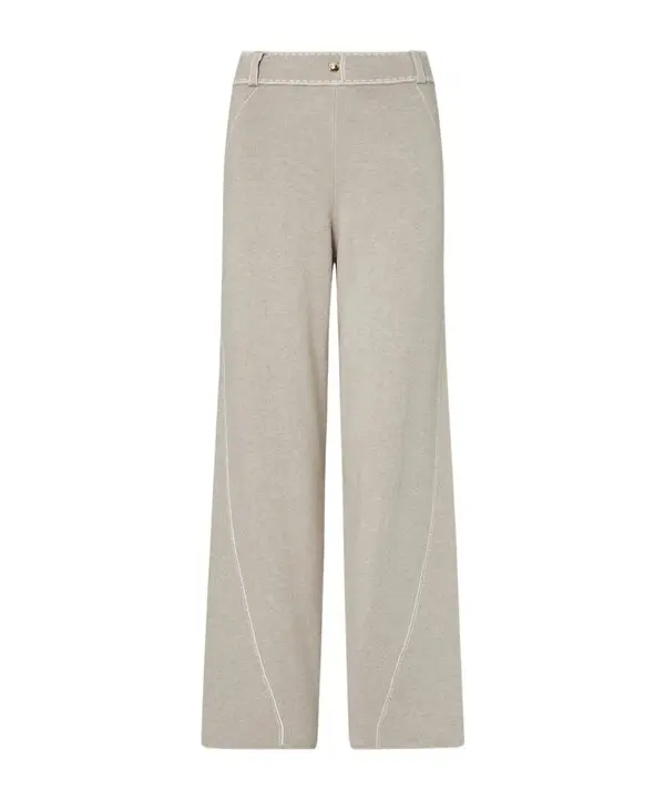 Liu Jo Contrast-stitch Casual Trousers
