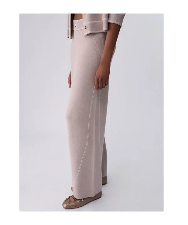 Liu Jo Contrast-stitch Casual Trousers