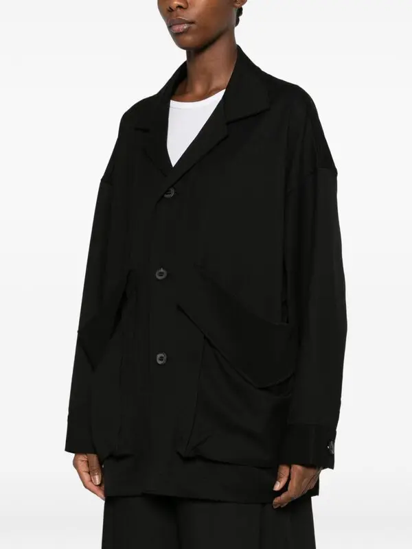 Y3 Single-breasted Chore Coat