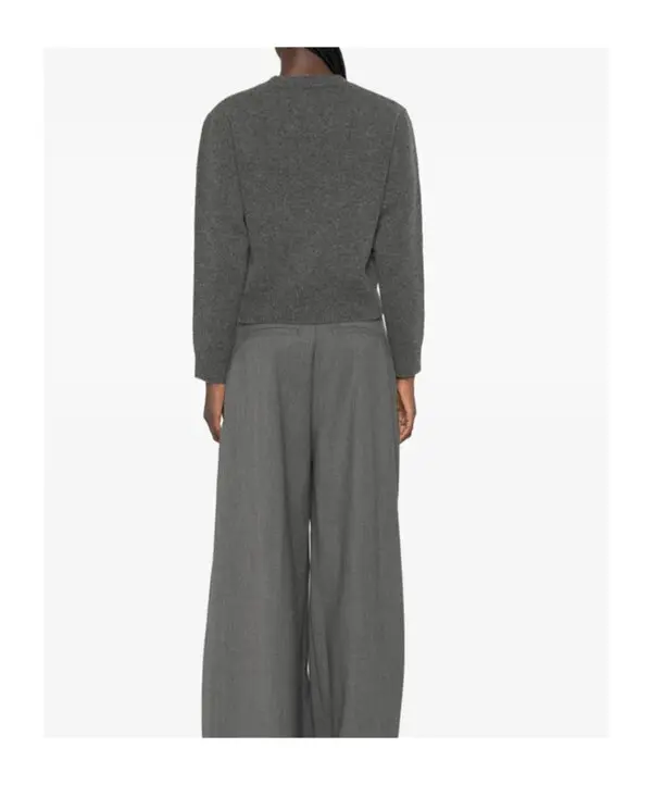 A.p.c. Logo-knit Crew-neck Sweater