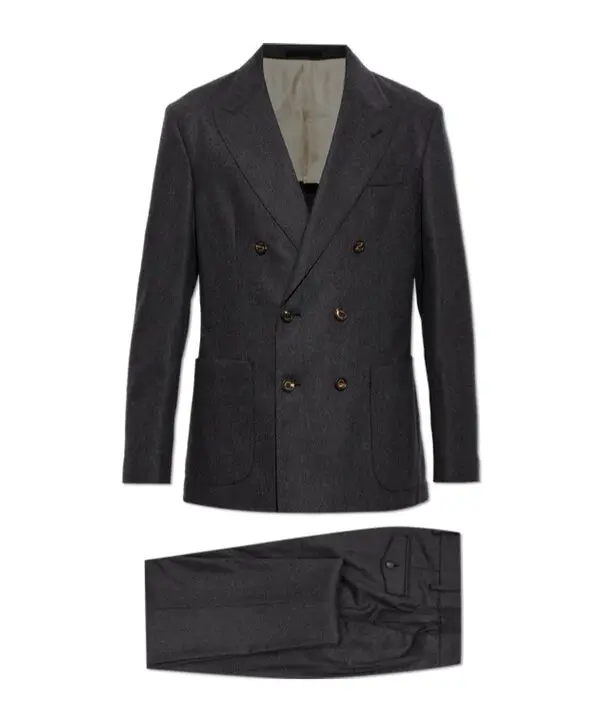 Eleventy Double-breasted Suit