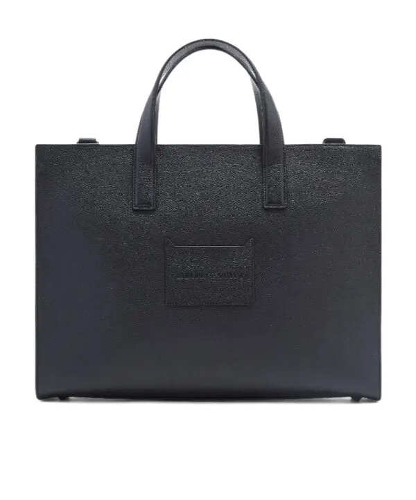 Emporio Armani Business Bag In Tumbled Leather