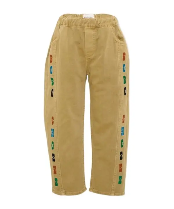 BOBO CHOSES Logo Print Trousers