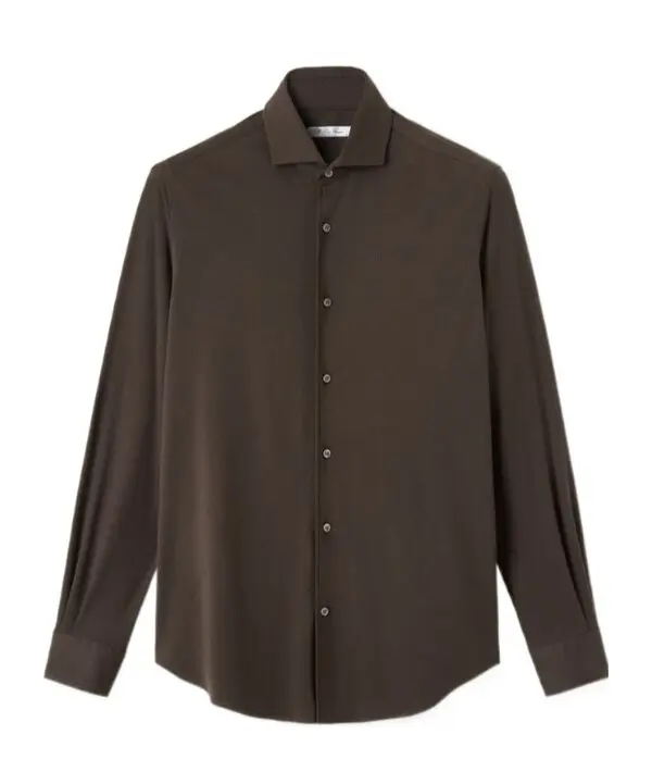 Loro Piana Andrew Shirt - Almond Shell