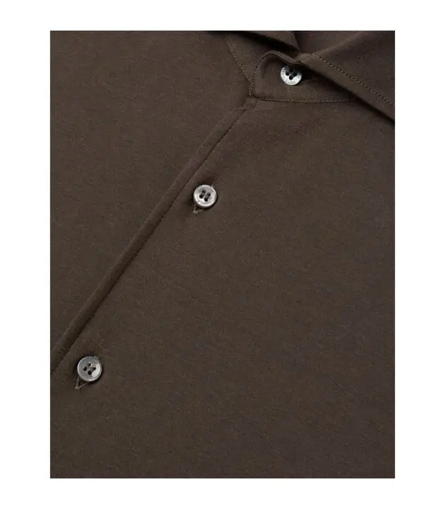 Loro Piana Andrew Shirt - Almond Shell