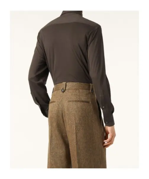 Loro Piana Andrew Shirt - Almond Shell