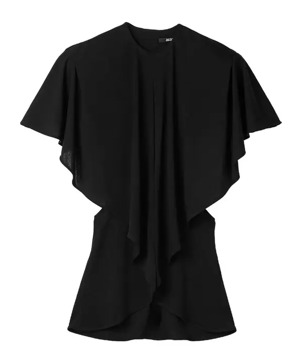 Jacquemus Pleated Cutout Back Top